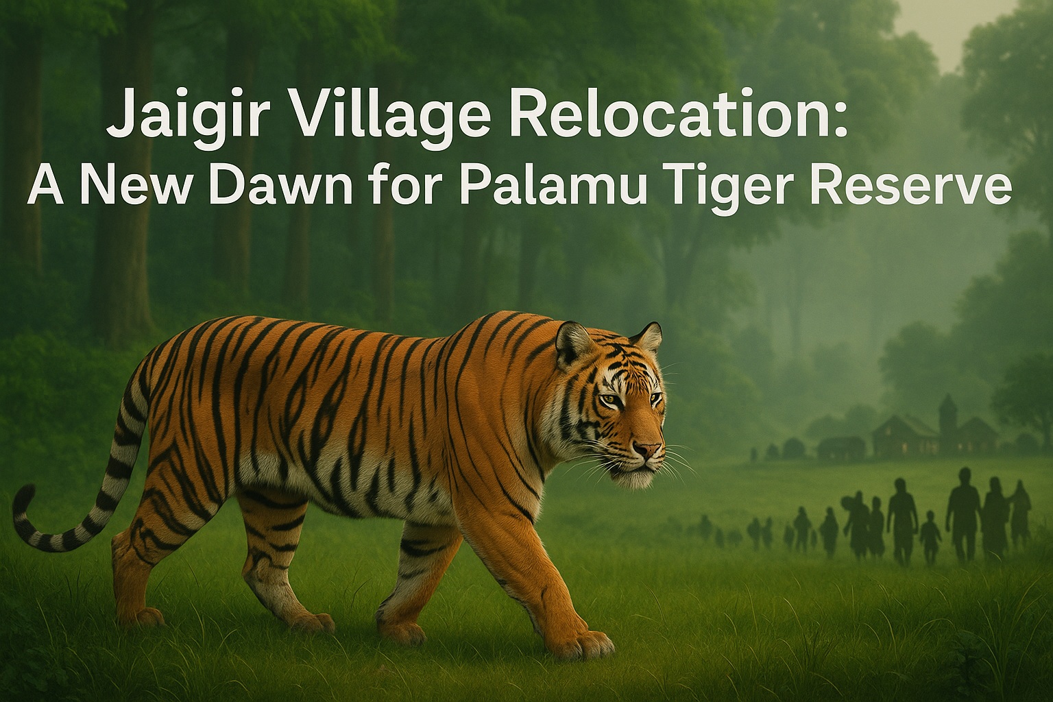 Village Relocation in Palamu Tiger Reserve » 🪵 𝙹𝙷𝙰𝚁𝙺𝙷𝙰𝙽𝙳𝙸 𝙱𝙰𝙱𝙰 🐘
