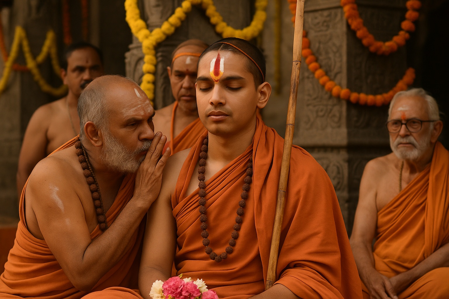 Kanchi Kamakoti Peetam Gets New Seer 🌸 » 🪵 𝙹𝙷𝙰𝚁𝙺𝙷𝙰𝙽𝙳𝙸 𝙱𝙰𝙱𝙰 🐘